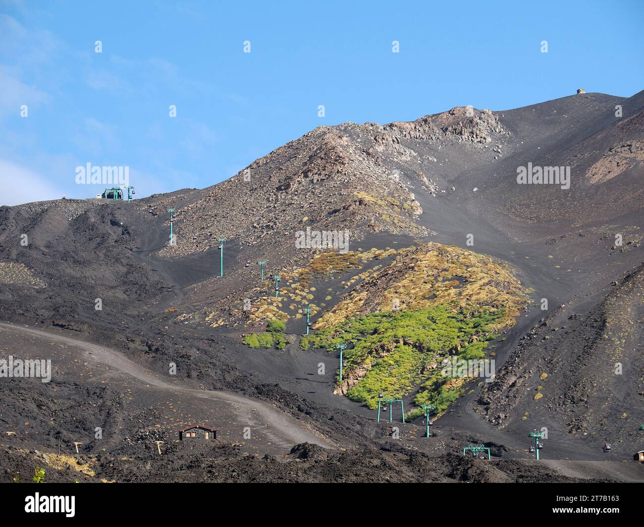 Mount Etna, stratovolcano, composite volcano, Sicily, Sicilia, Sizilien ...