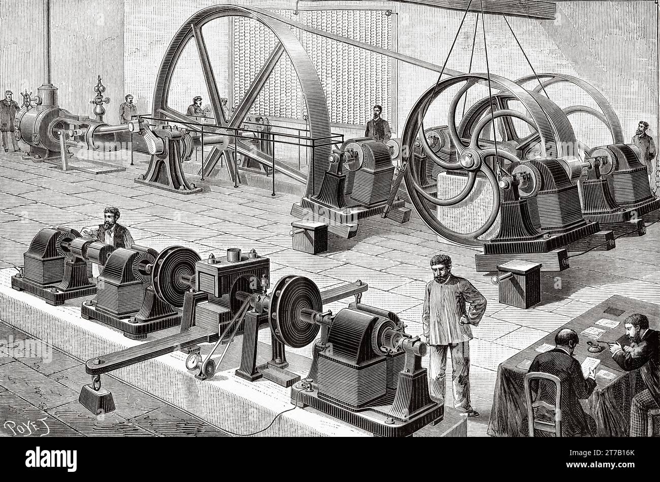 Gramme dynamo hi-res stock photography and images - Alamy