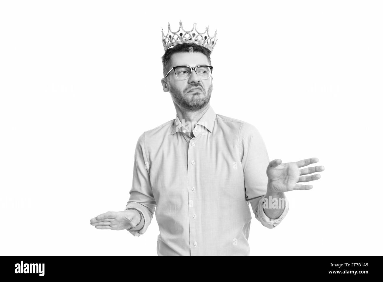 Arrogance Black and White Stock Photos & Images - Alamy