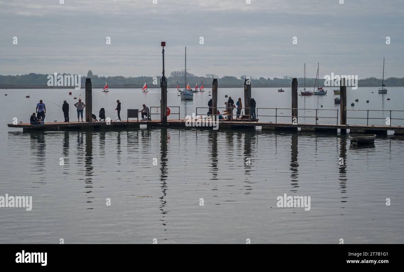 Emsworth Harbour, Emsworth, Hampshire, England, UK Stock Photo - Alamy
