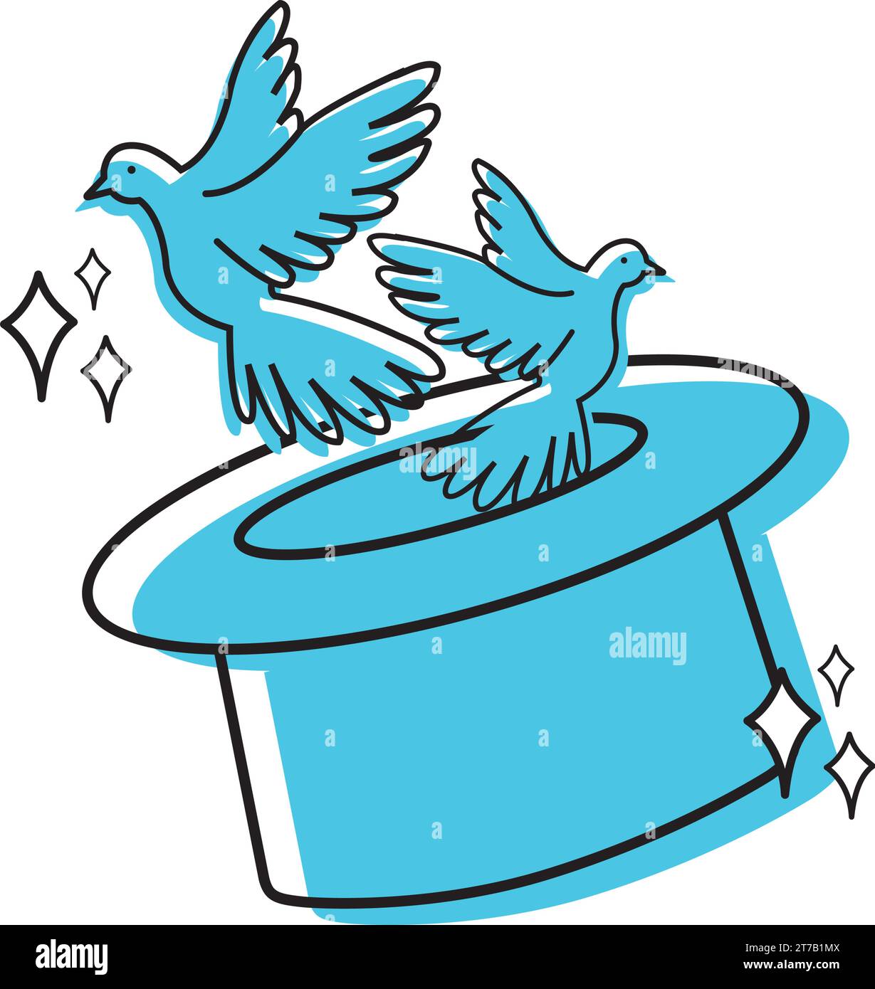 Magic trick birds hi-res stock photography and images - Alamy