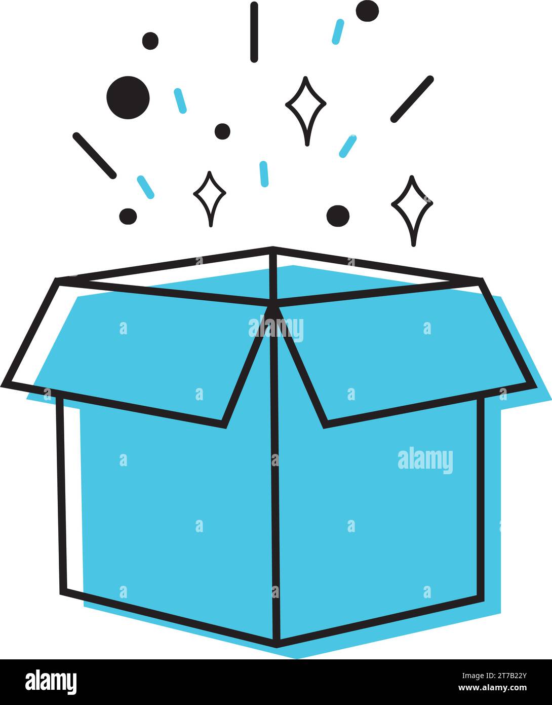 The magic box Stock Vector Images - Alamy