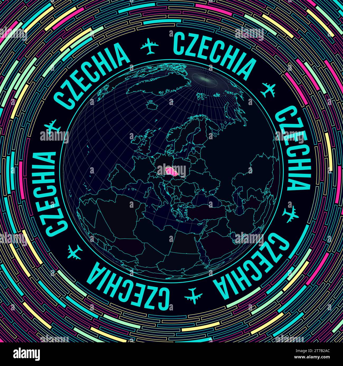 Bricks world map Stock Vector Images - Alamy