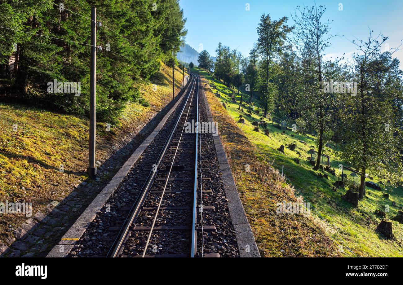 The Treib-Seelisberg Railway is an electric funicular railway in ...