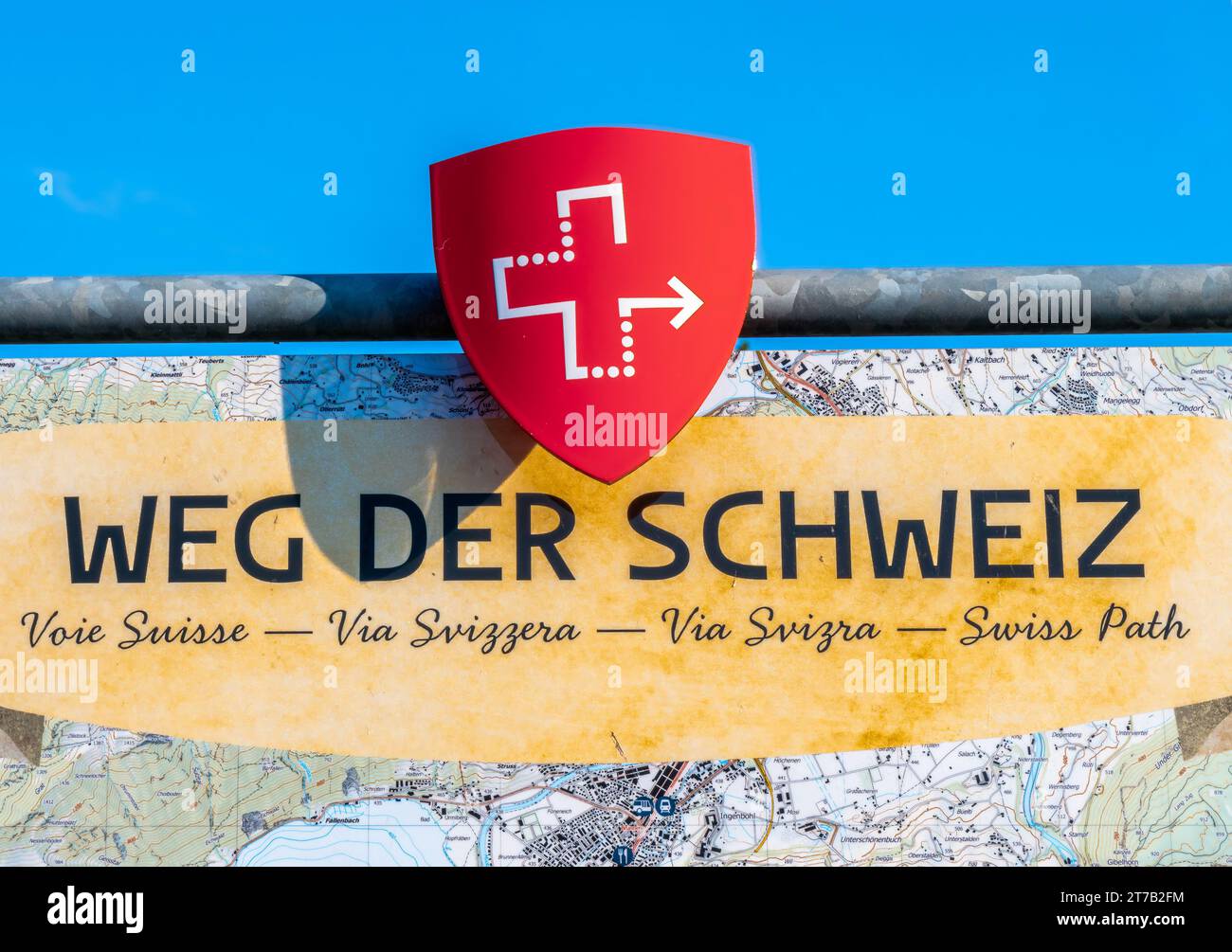 Lucerne map hi-res stock photography and images - Alamy