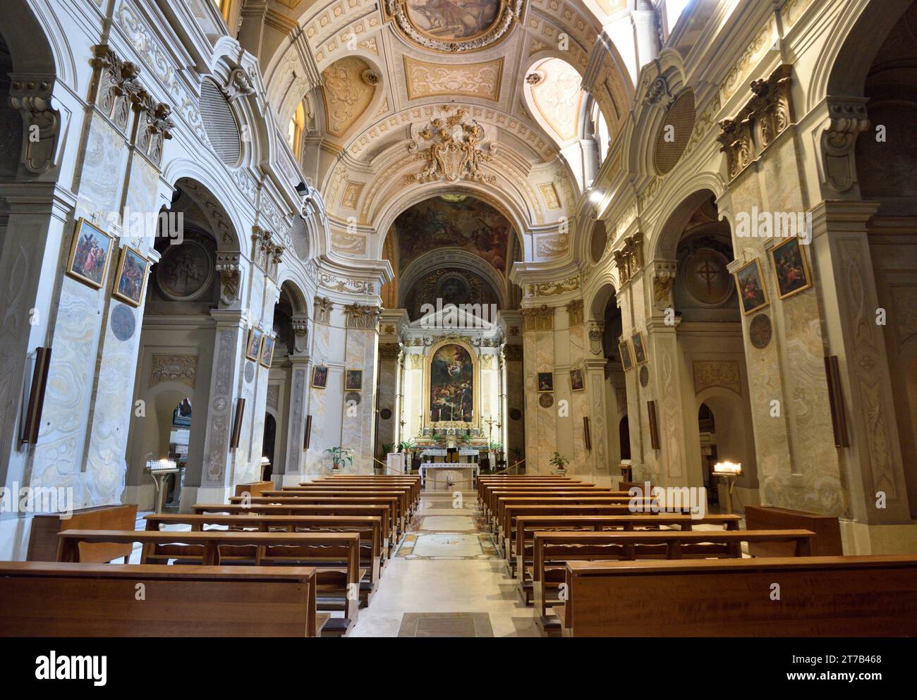 Chiesa dei Santi Quaranta Martiri e San Pasquale Baylon, Trastevere ...