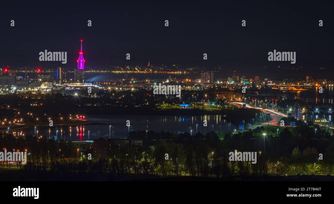 Portsdown hill view hi-res stock photography and images - Alamy