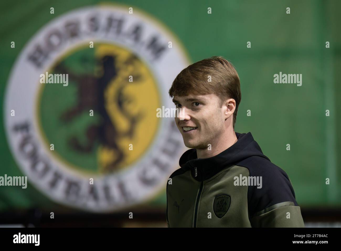 Luca Connell #48 of Barnsley arrives during the Emirates FA Cup match ...