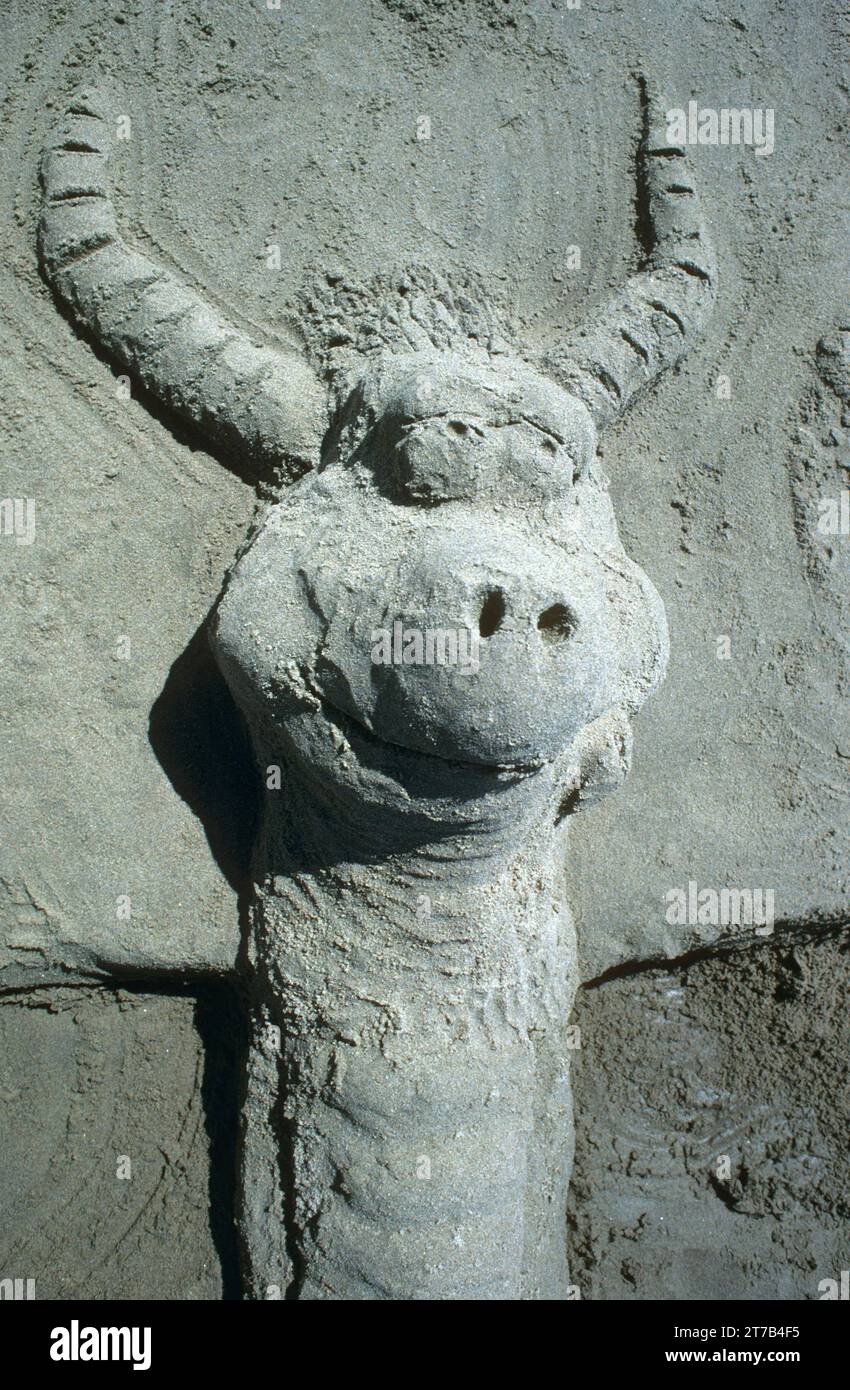 Cannon Beach Sand Castle Contest, Cannon Beach, Oregon Stock Photo - Alamy