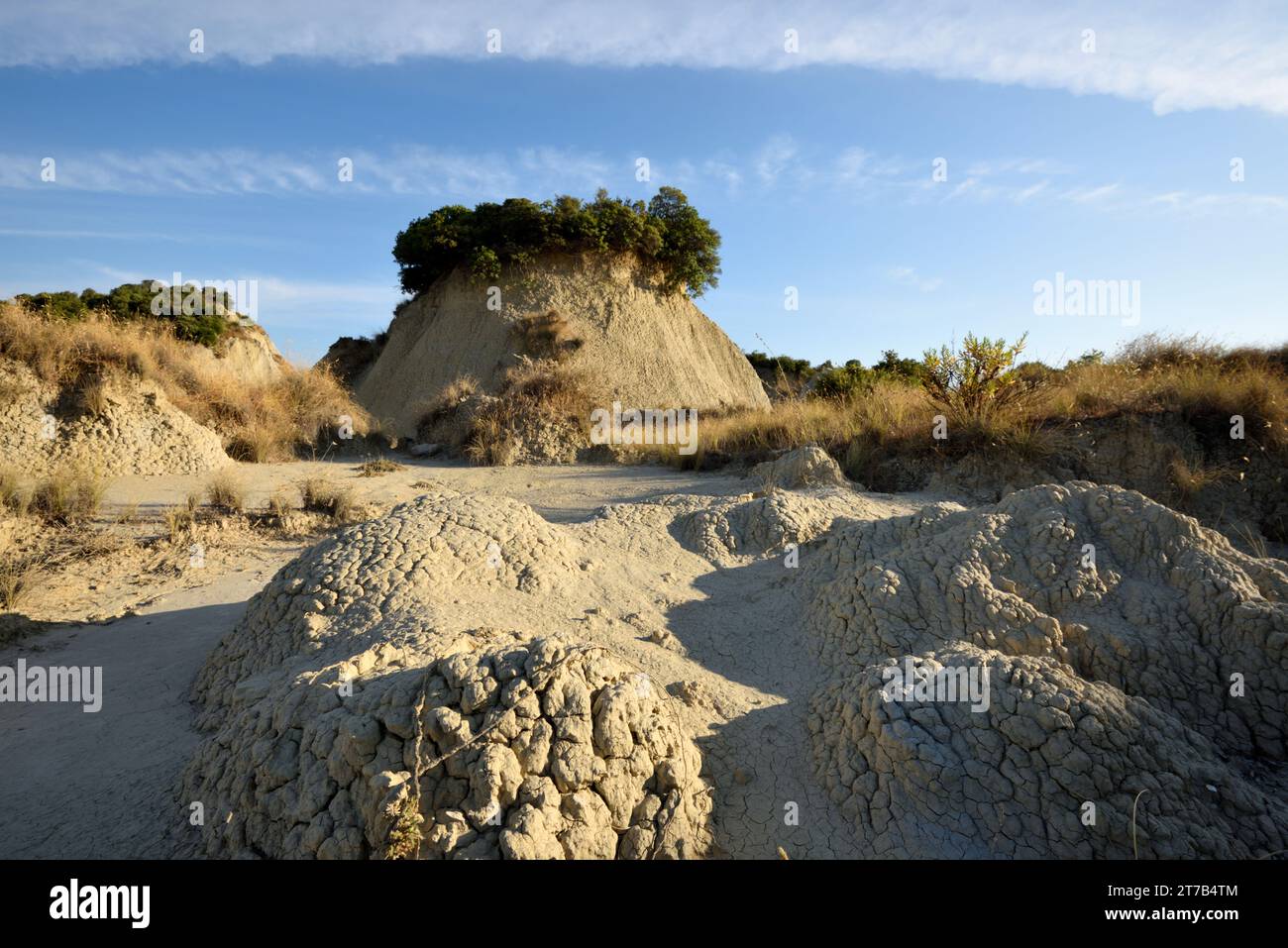 Gully formations near Aliano, Basilicata, Italy Stock Photo - Alamy