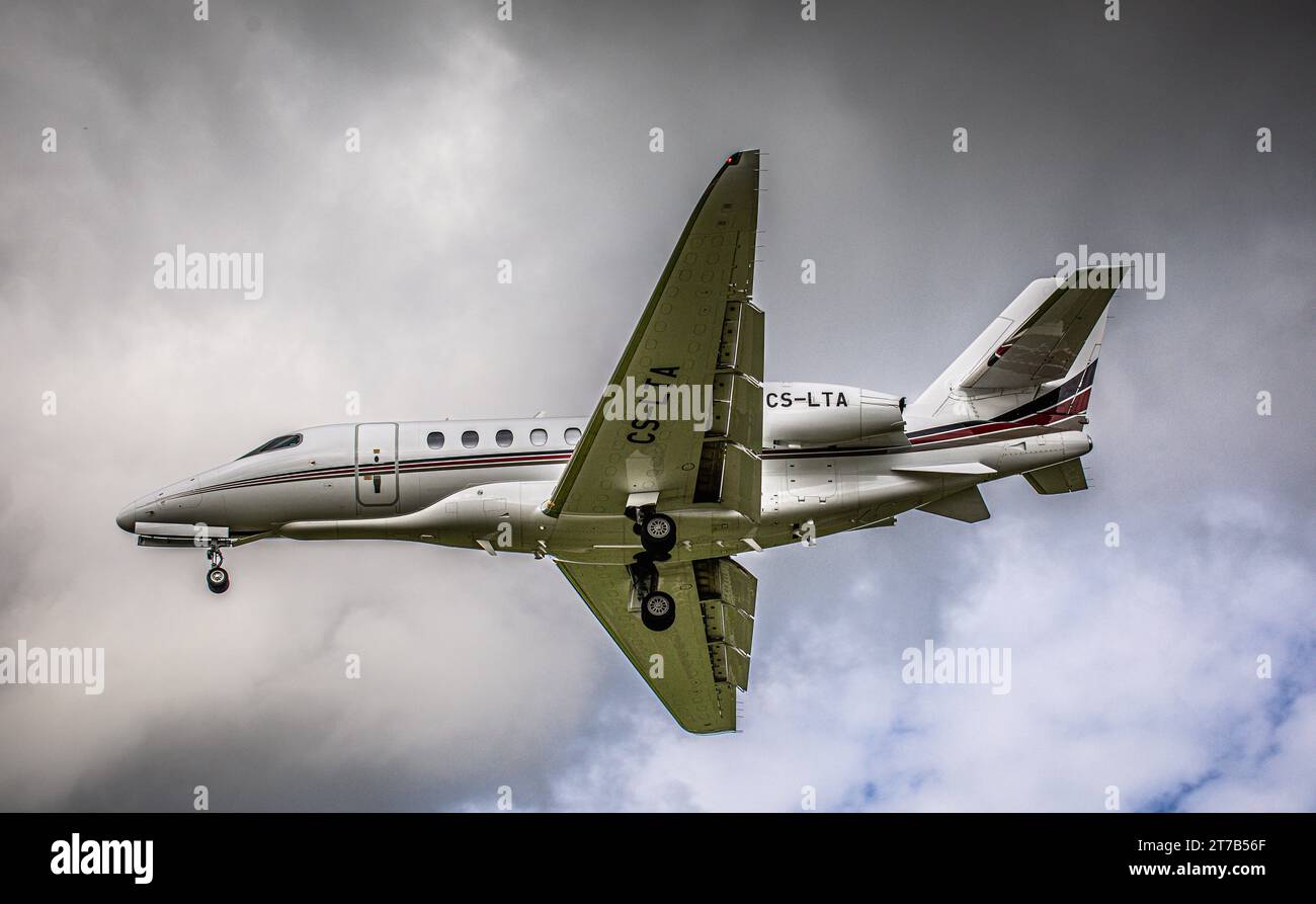 Netjets Eine Cessna 680A Citation Latitude von der ...