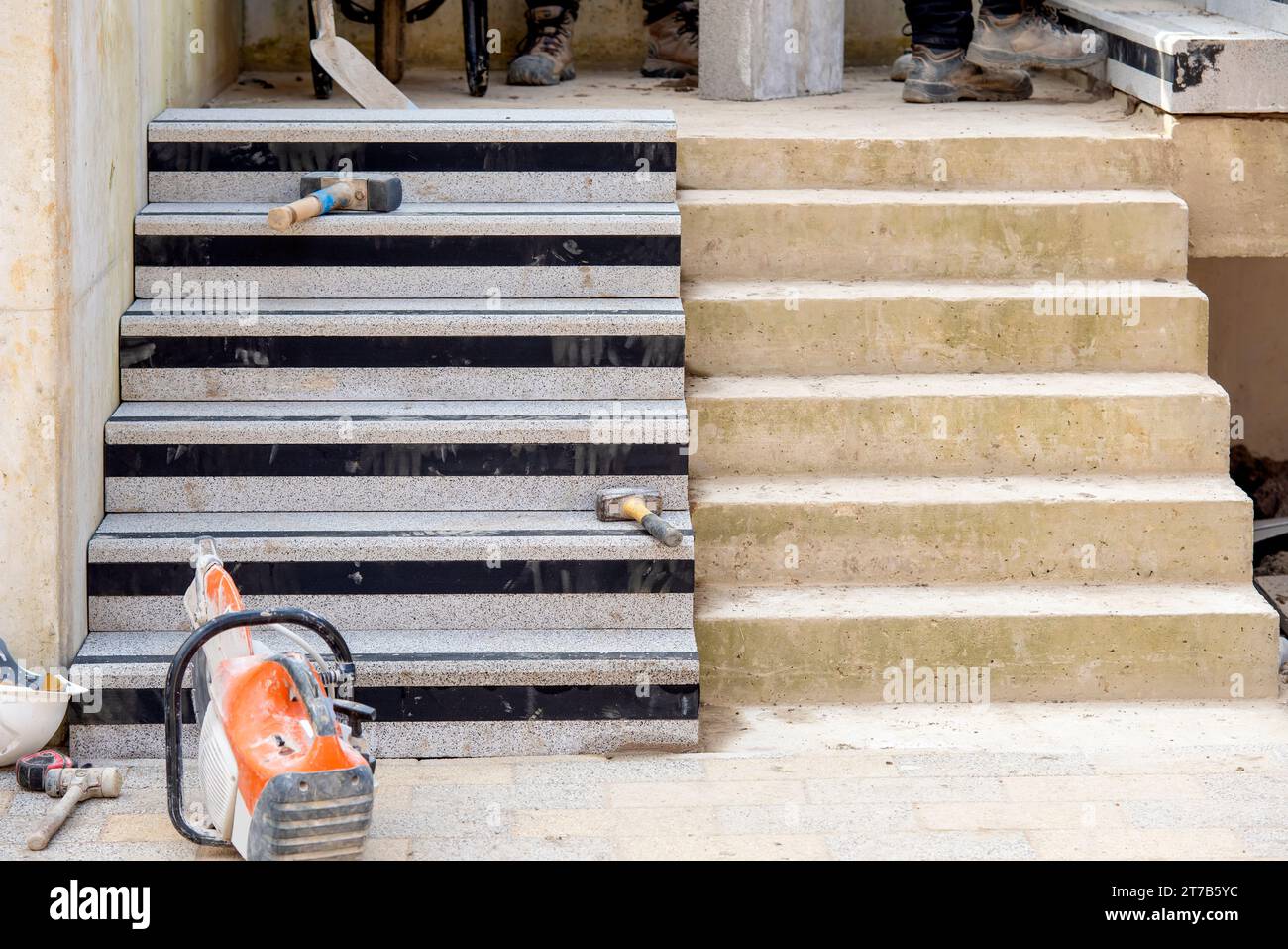 Levelling step hi-res stock photography and images - Alamy