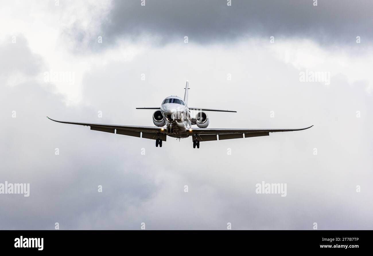Netjets Eine Cessna 680A Citation Latitude von der ...