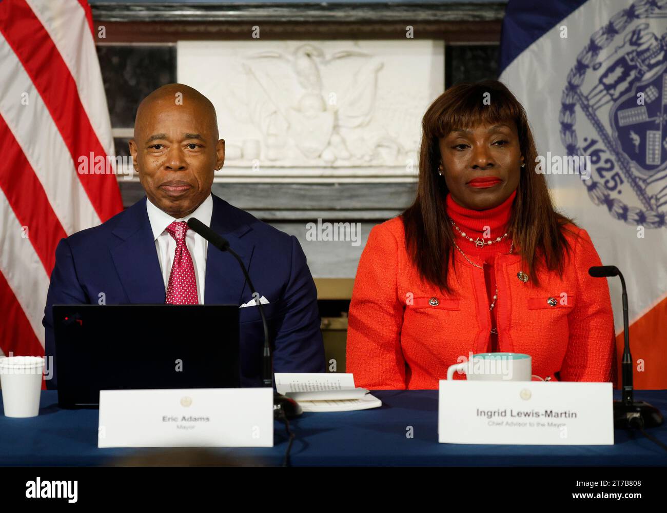New York, United States. 14th Nov, 2023. Chief advisor to the mayor ...