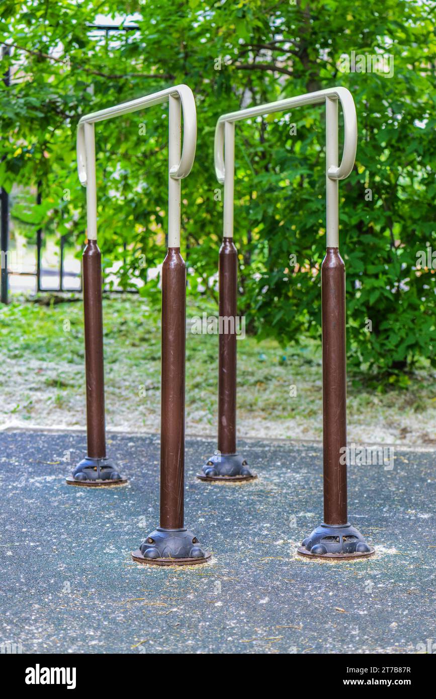 Parallel bars gymnastics equipment hi-res stock photography and images ...