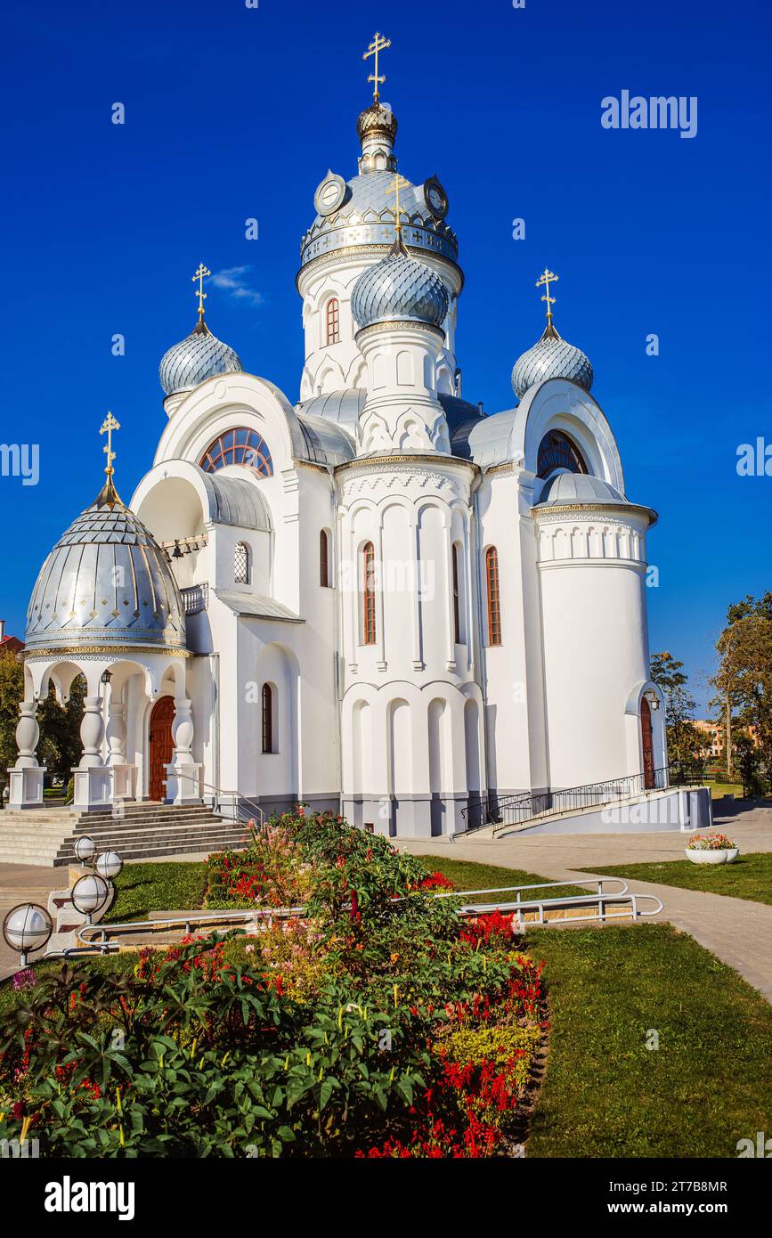 Orthodox Memorial Church of Archangel Michael. Bereza city, Belarus ...