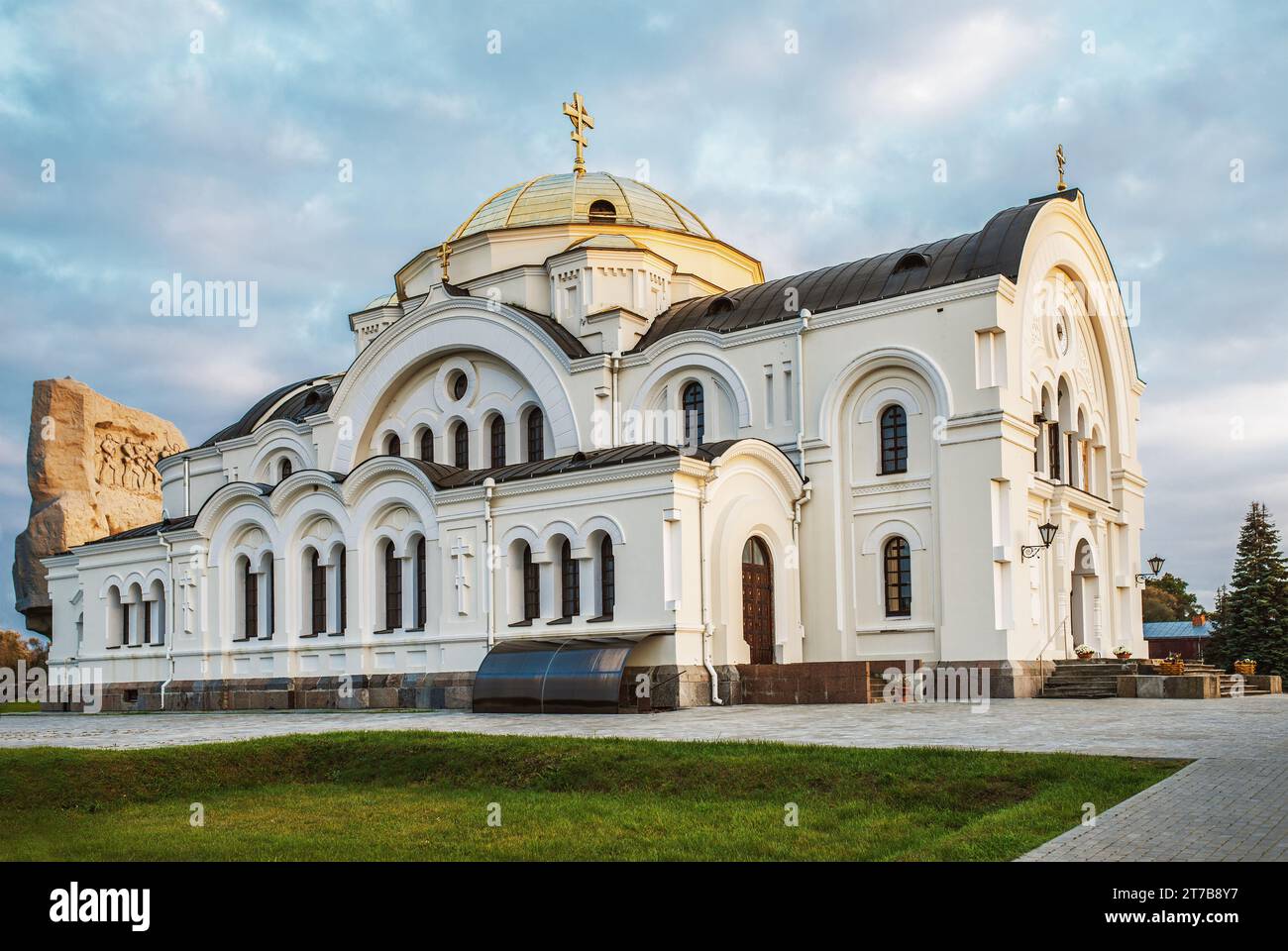 Brest garrison cathedral of St Nicholas, Belarus Stock Photo - Alamy