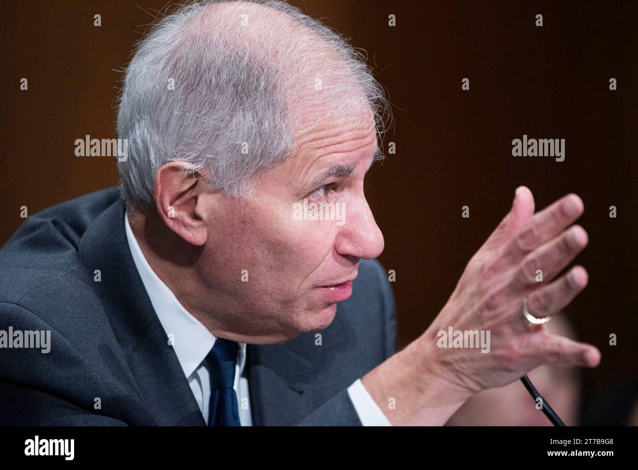 Martin Gruenberg, Chair, Federal Deposit Insurance Corporation at a ...