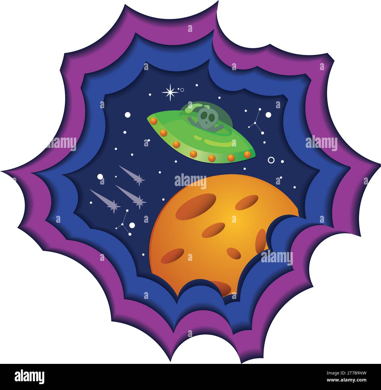 The outer view Cut Out Stock Images & Pictures - Alamy