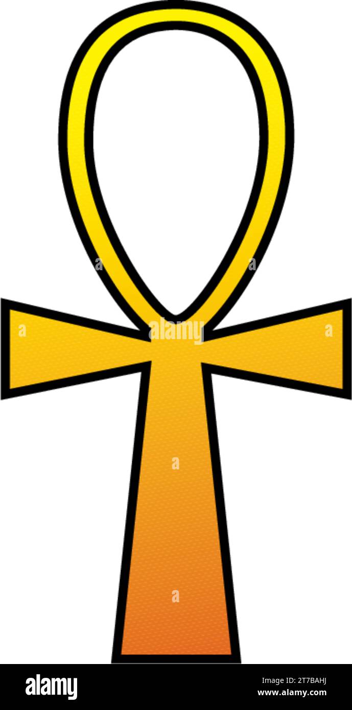 Isolated golden pharaoh symbol icon Egypt Vector Stock Vector Image ...