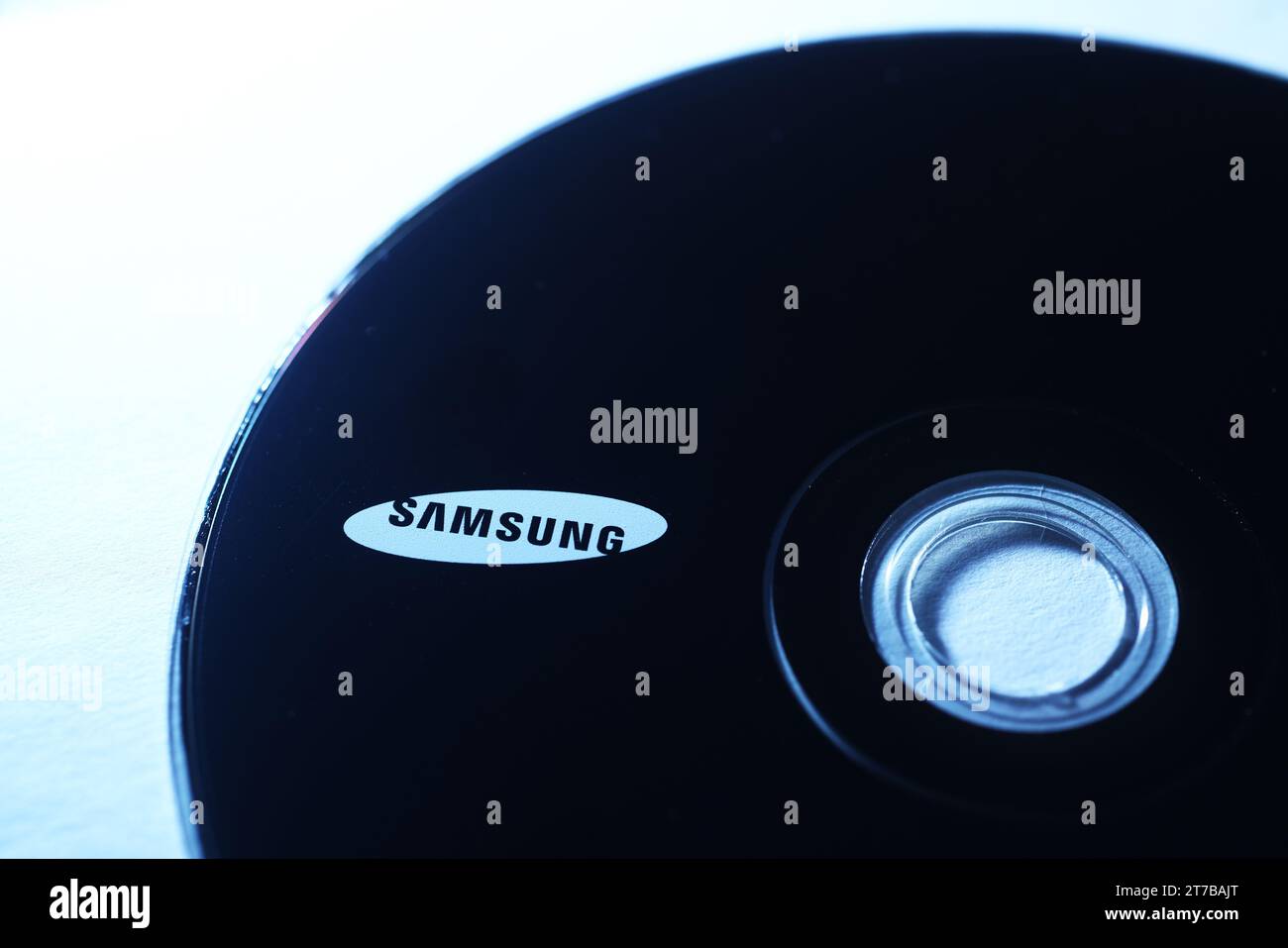 Signs and symbols, Samsung logo, a solid state drive Stock Photo - Alamy
