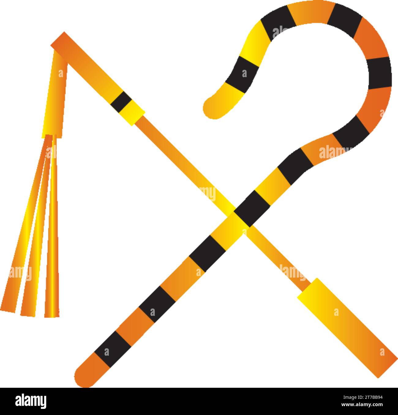 Isolated colored pharaoh cane symbol Vector Stock Vector Image & Art ...