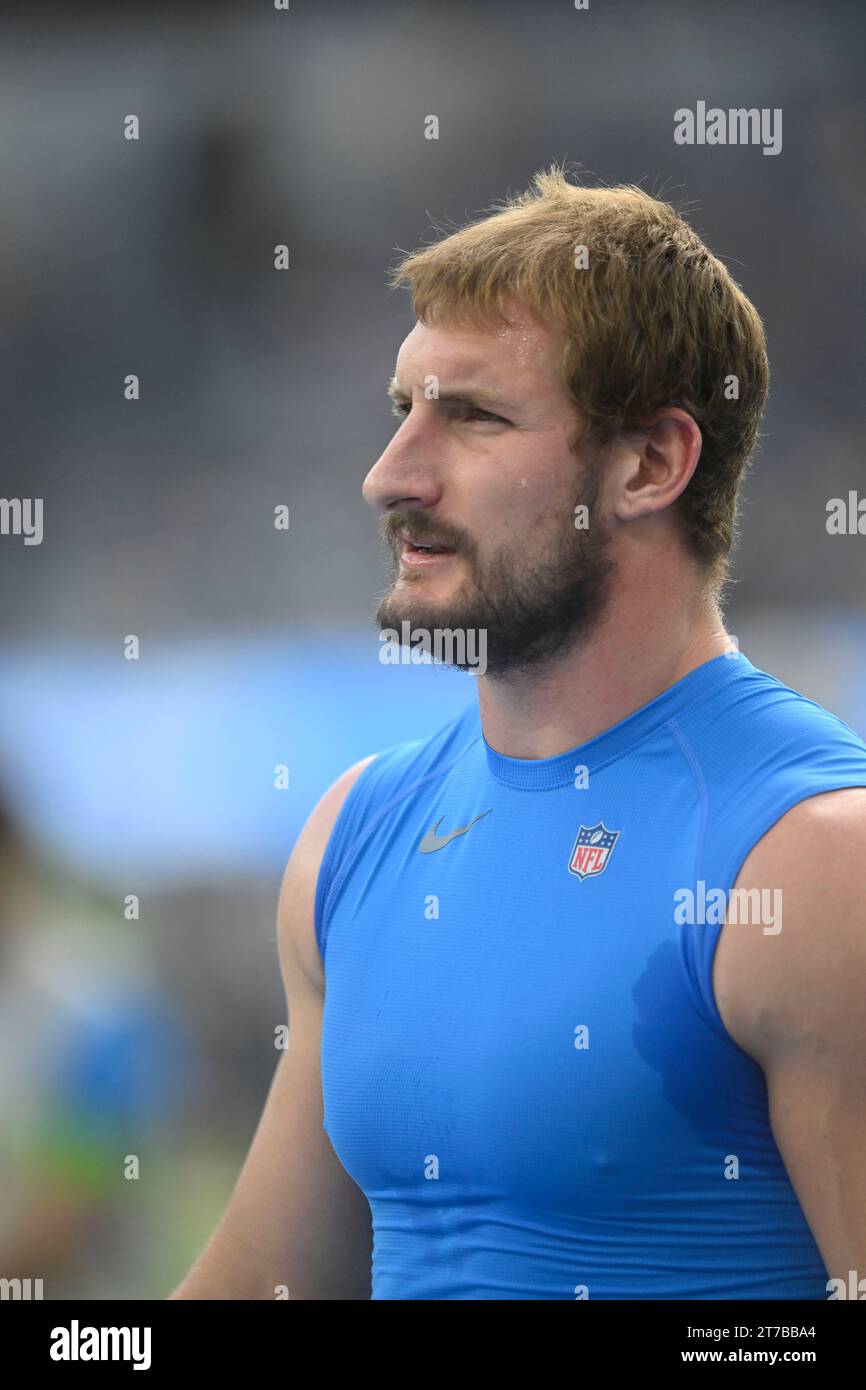 Los Angeles Chargers linebacker Joey Bosa (97) warms-up before an NFL ...