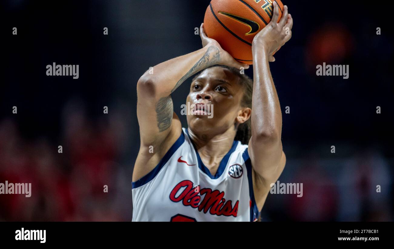 Mississippi forward Madison Scott (24) during an NCAA basketball game ...