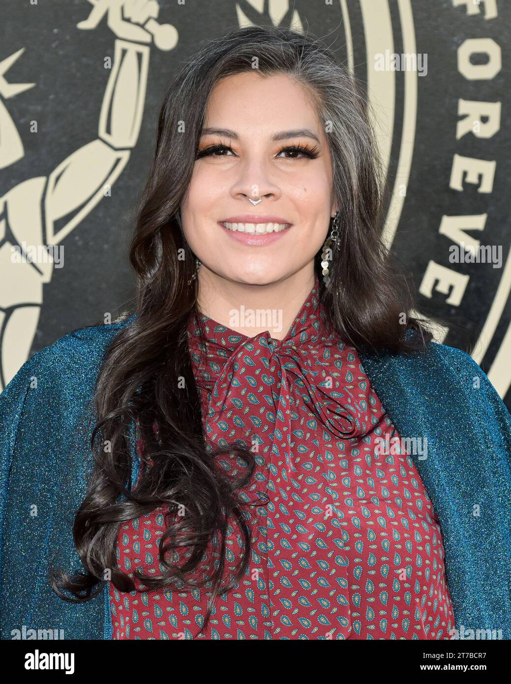 Hollywood, California, USA. 12th Nov, 2023. Cara Jade Myers. Los Angeles premiere of "The Hunger ...