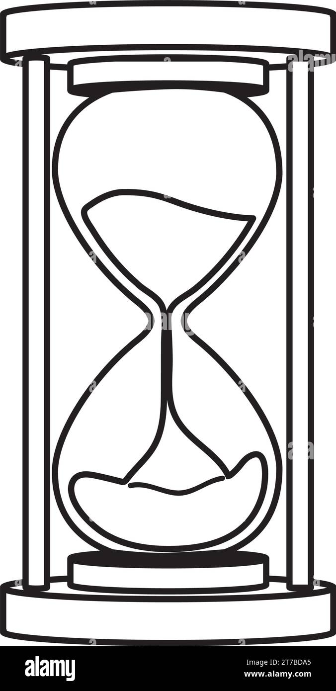 Vintage sand watch icon Vector Stock Vector Image & Art - Alamy