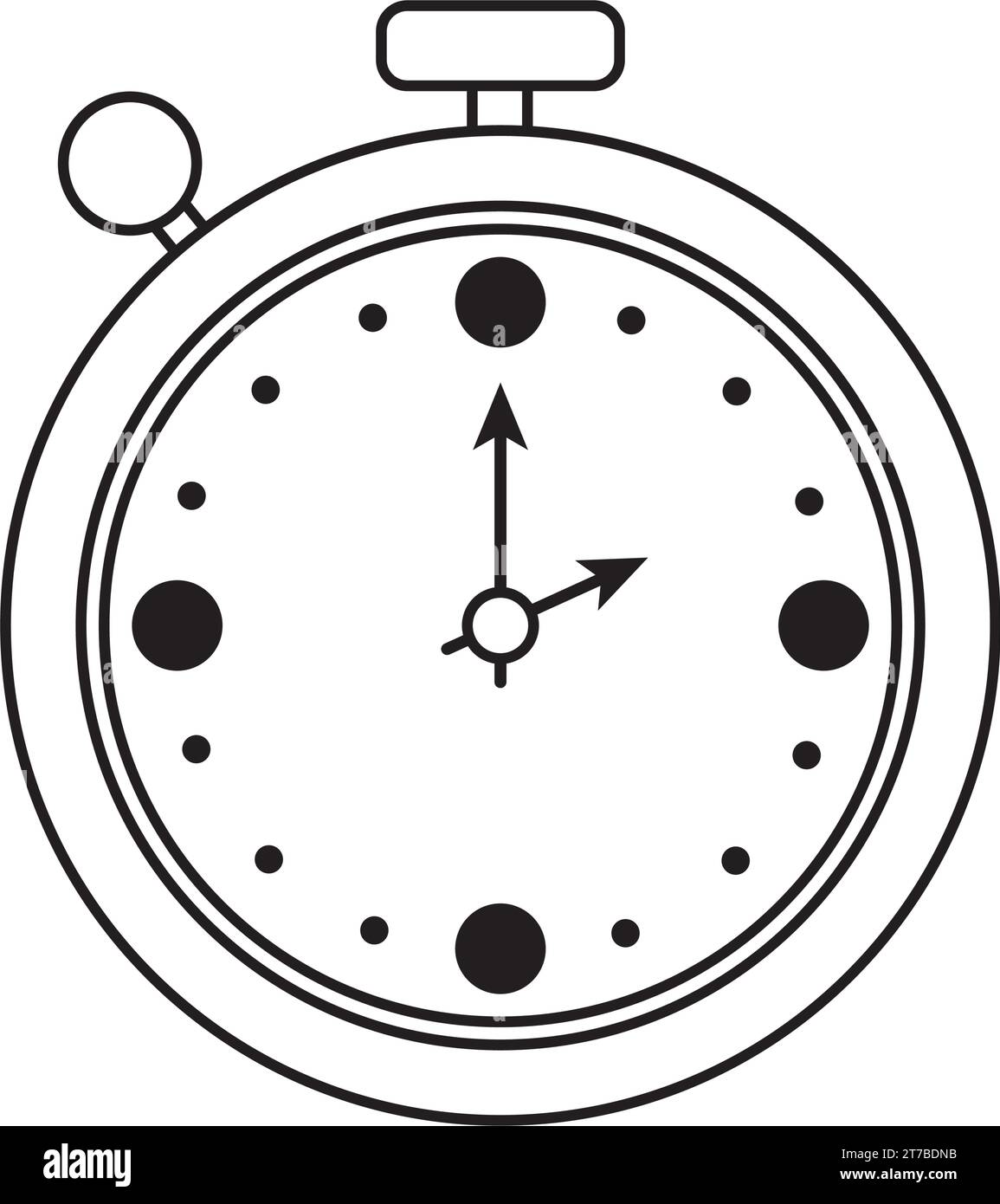 Chronometer watch icon Vector Stock Vector Image & Art - Alamy