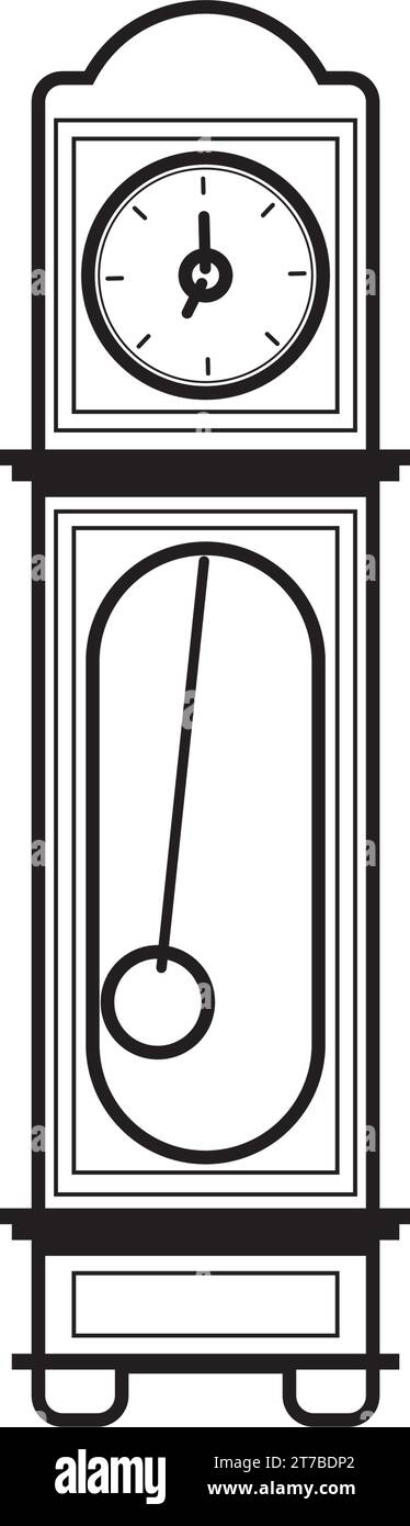 Vintage clock icon Vector Stock Vector Image & Art - Alamy