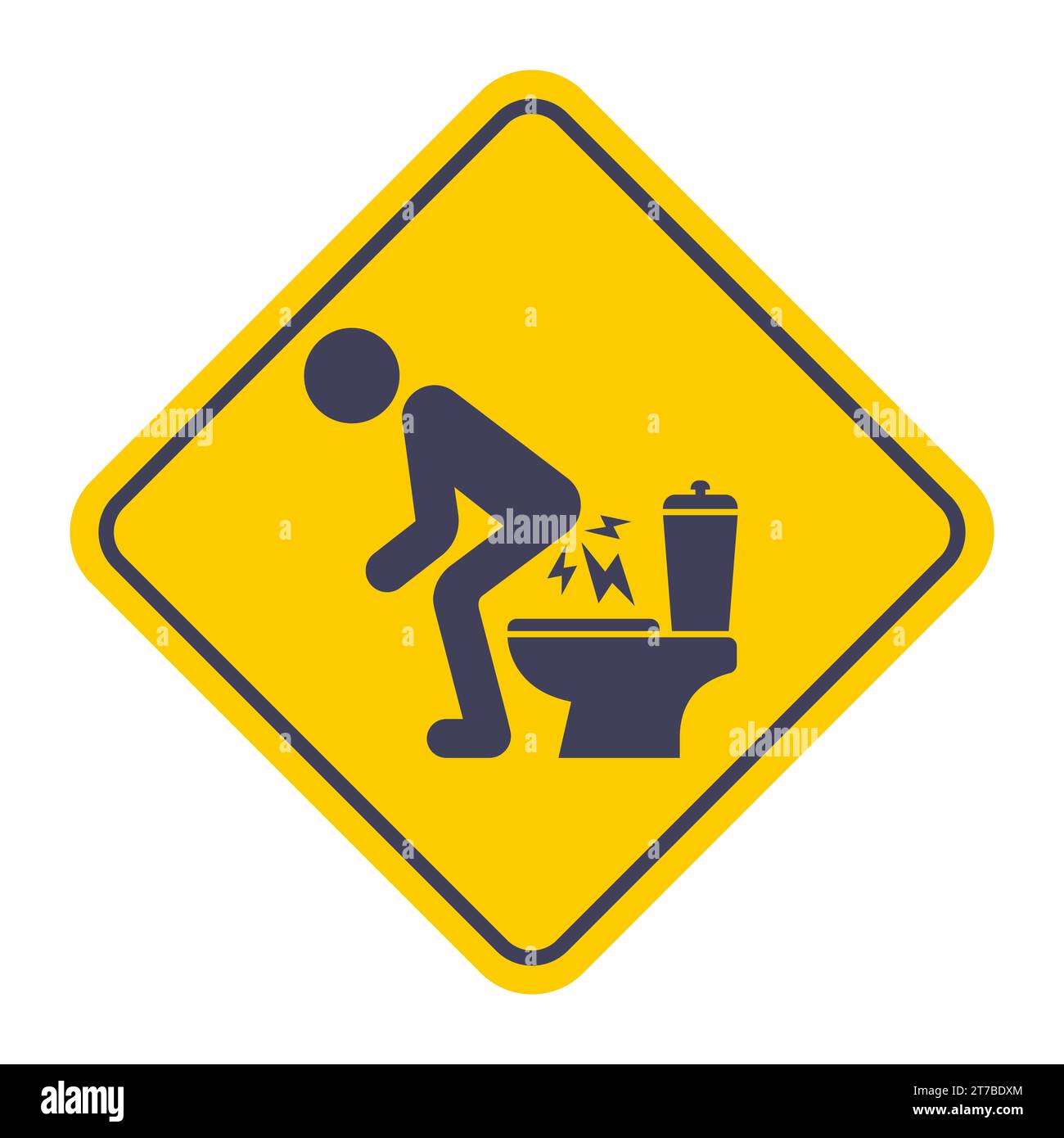 Sit in the toilet Cut Out Stock Images & Pictures - Alamy