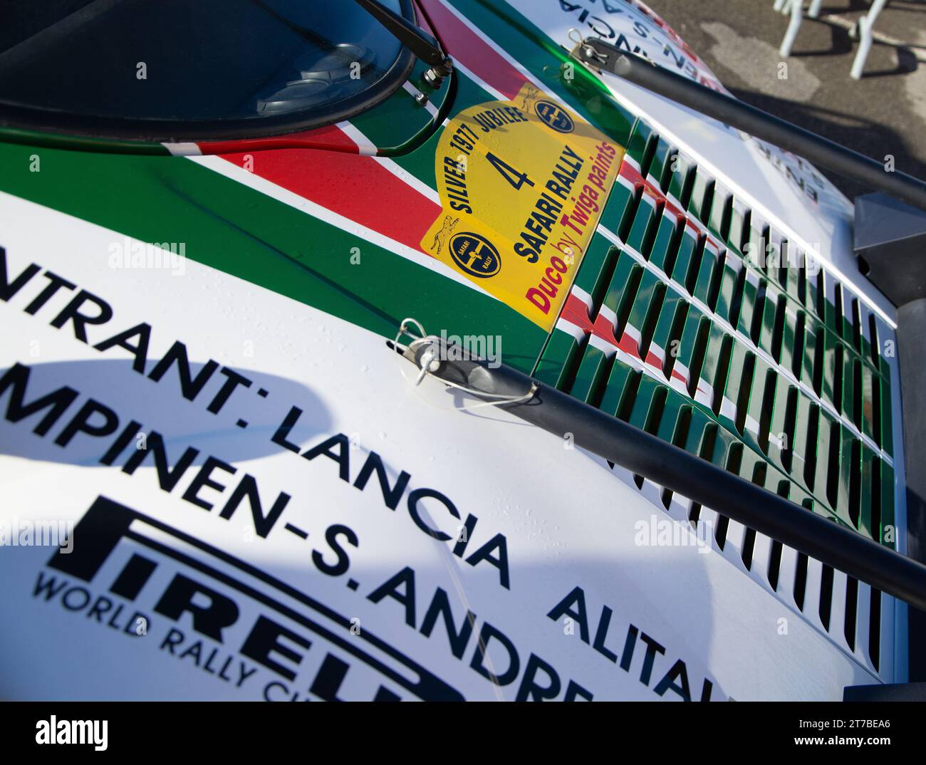 Varano, Italy - Nov. 11, 2023: lancia stratos safari queen of rally ...