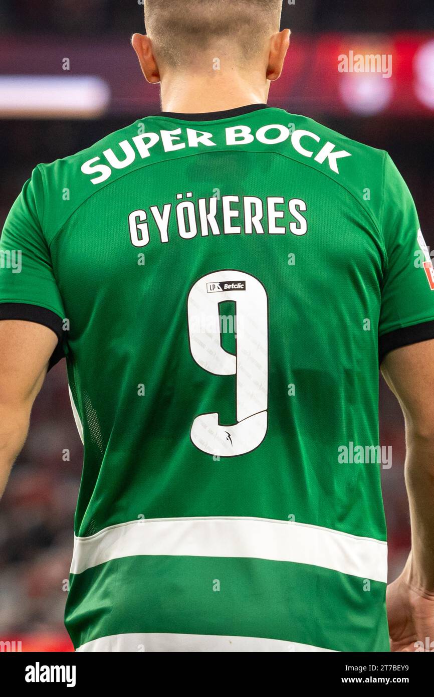 Lisbon, Portugal. 12th Nov, 2023. Viktor Gyökeres of Sporting seen in ...