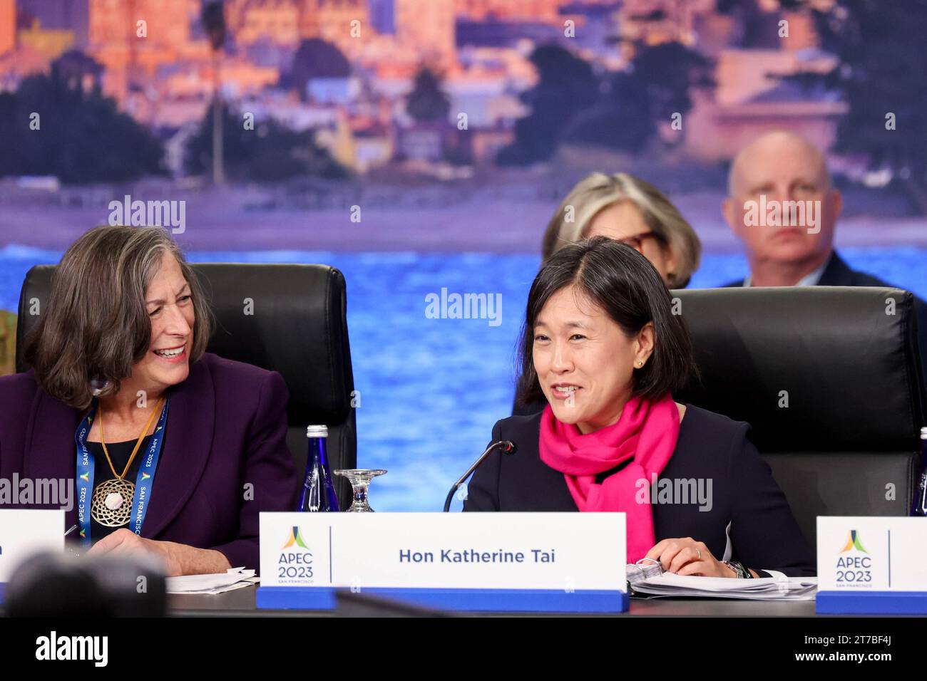 San Francisco, United States. 14th Nov, 2023. Mohegan Tribe Chief Lynn ...