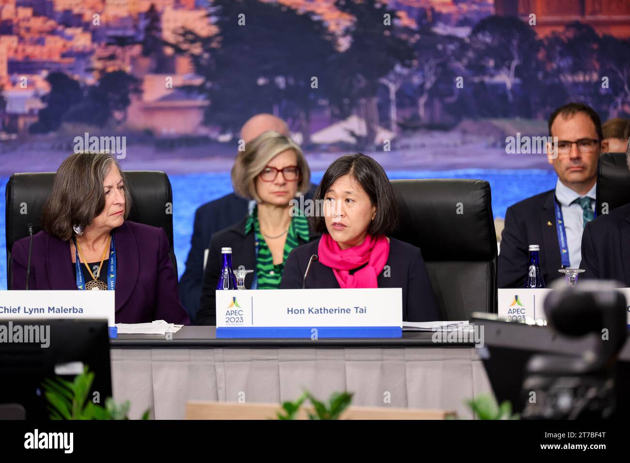 San Francisco, United States. 14th Nov, 2023. Mohegan Tribe Chief Lynn ...