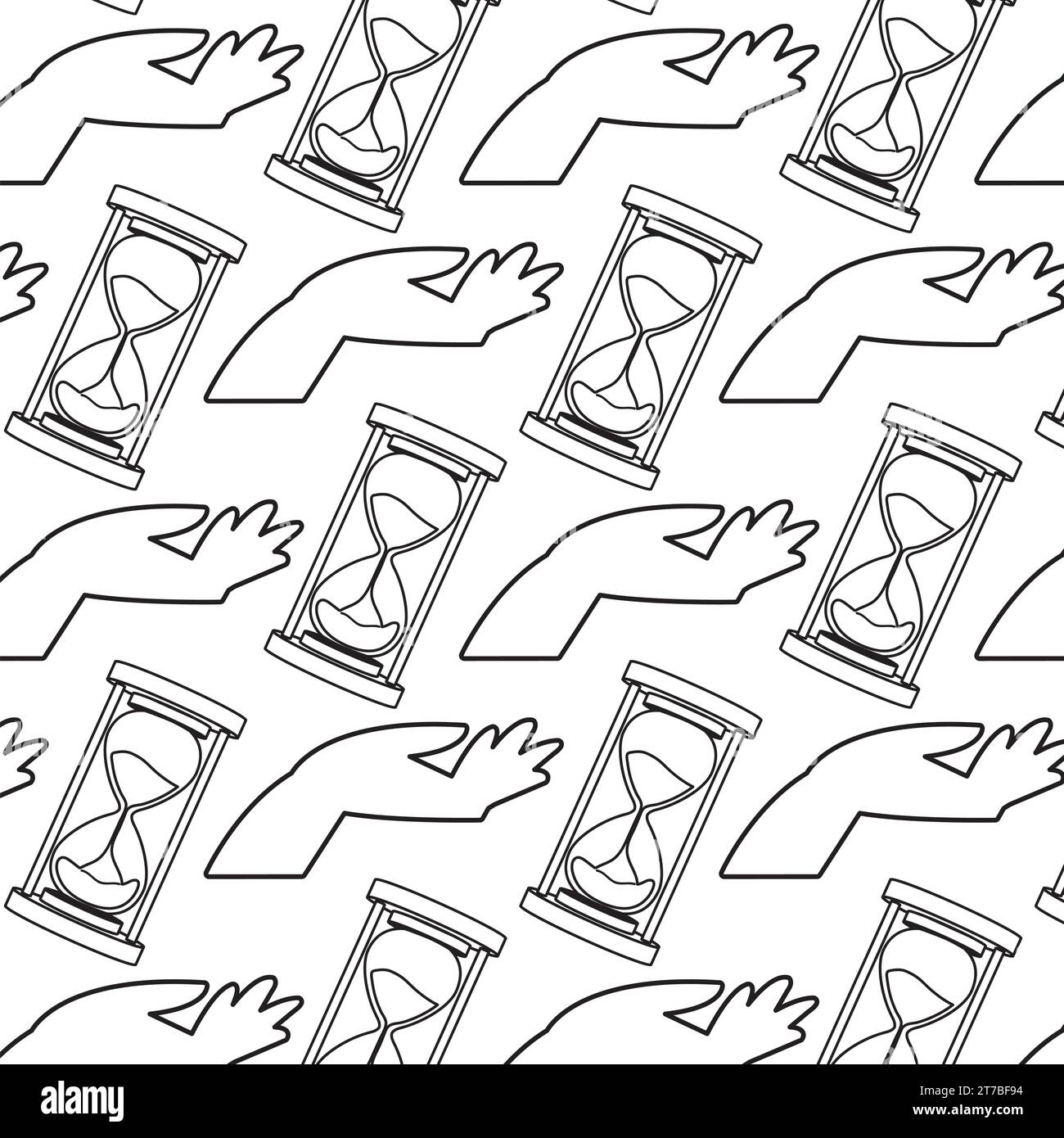 Sand watch Black and White Stock Photos & Images - Alamy