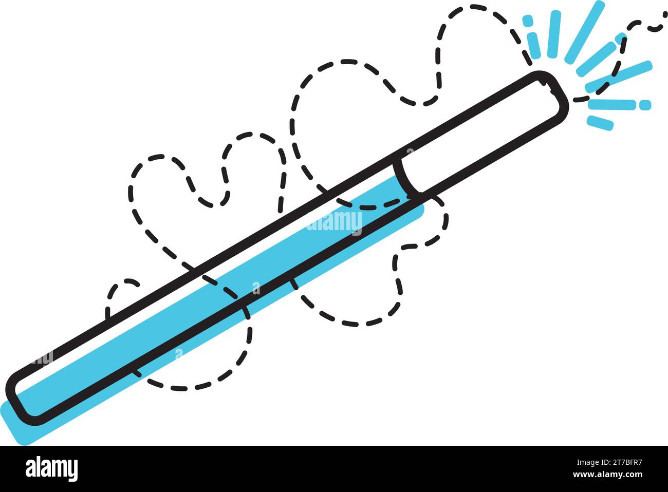 Isolated colored magic wand icon Vector Stock Vector Image & Art - Alamy
