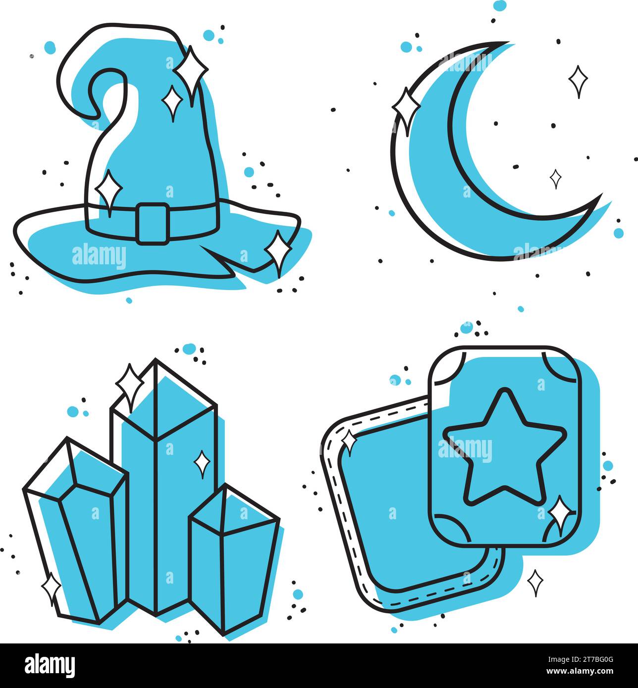 Moon jewel Stock Vector Images - Alamy