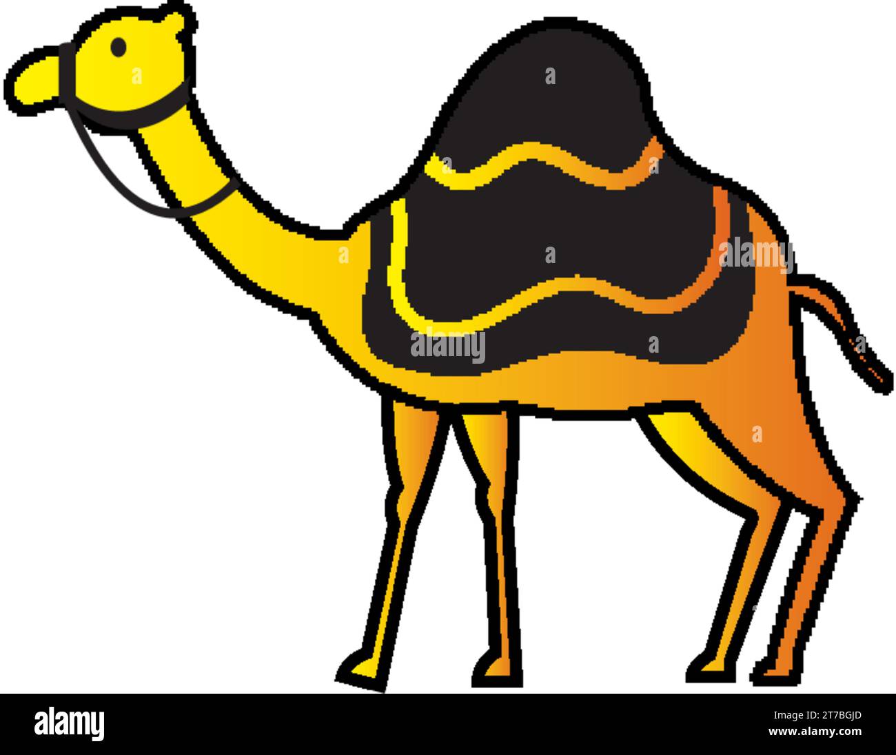Isolated colored egypt camel icon Vector Stock Vector Image & Art - Alamy