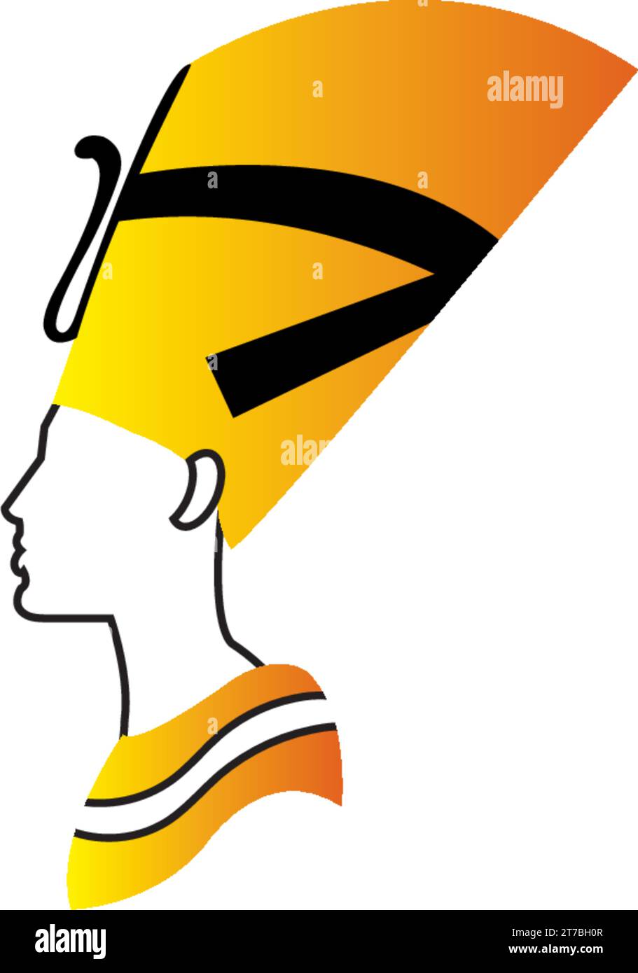 Isolated colored egypt pharaoh icon Vector Stock Vector Image & Art - Alamy