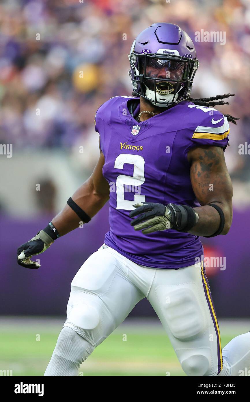 Minnesota Vikings running back Alexander Mattison (2) in action during ...