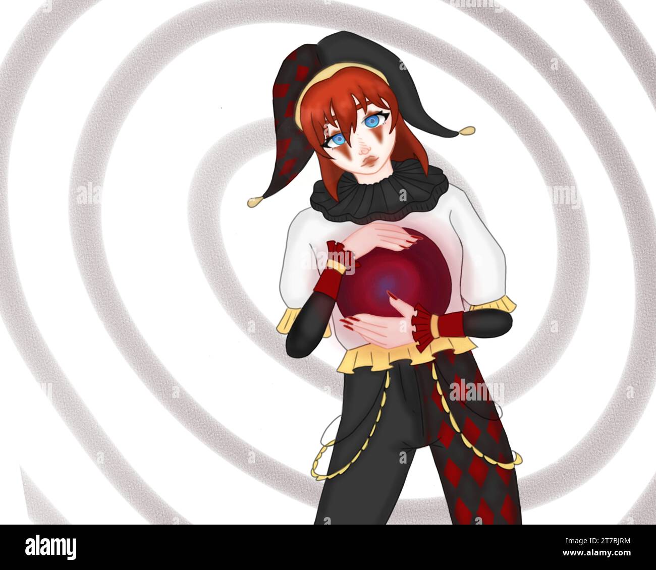 Jester girl hi-res stock photography and images - Alamy