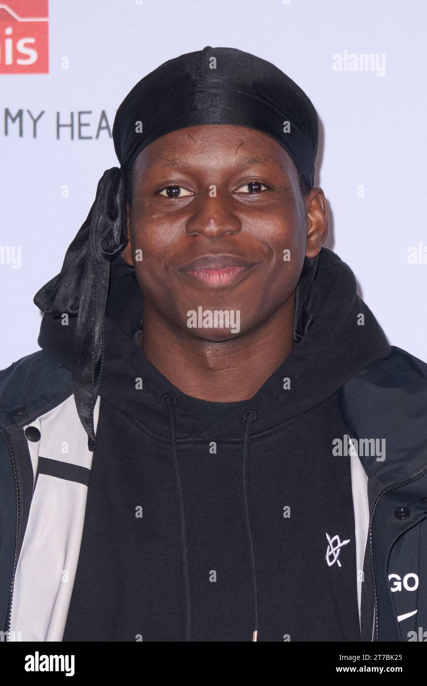 London, UK . 14 November, 2023 . Toheeb Jimoh pictured at the SKATE at ...