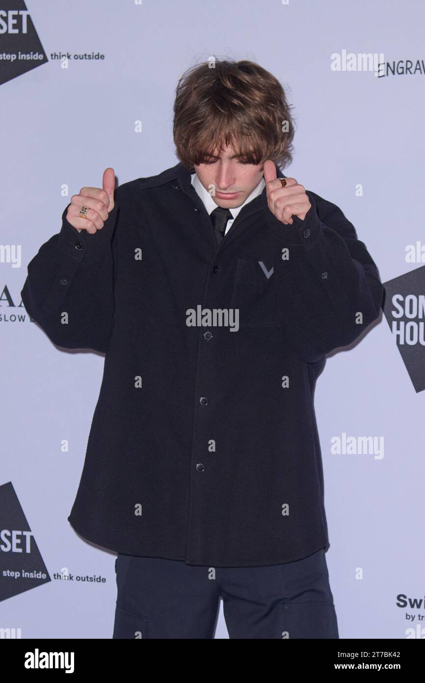 London, UK . 14 November, 2023 . Gene Gallagher pictured at the SKATE ...