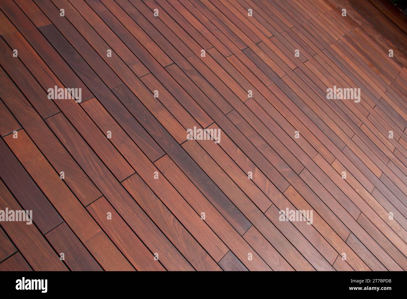 Brown wooden texture for background, exterior terrace of exotic wood ...