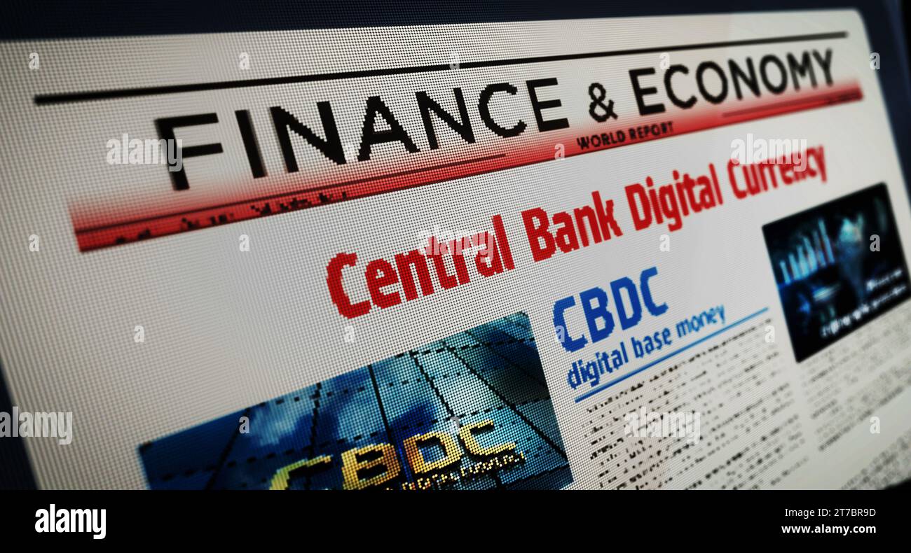CBDC Central Bank Digital Currency and crypto money daily newspaper ...