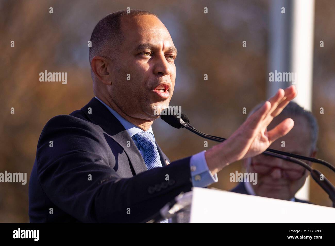 United States House Minority Leader Hakeem Jeffries Democrat of New ...