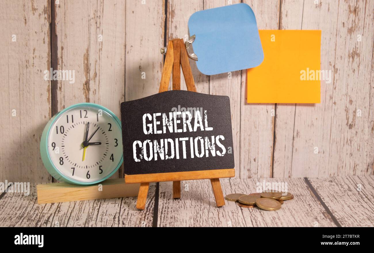 GENERAL text on notepad on the white background Stock Photo - Alamy